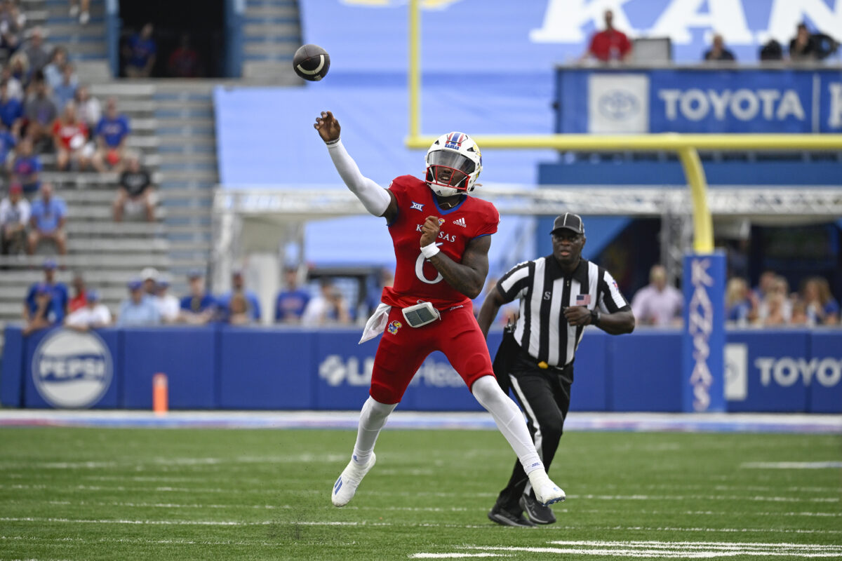Photo Gallery: KU football wins conference opener over BYU - KU Sports